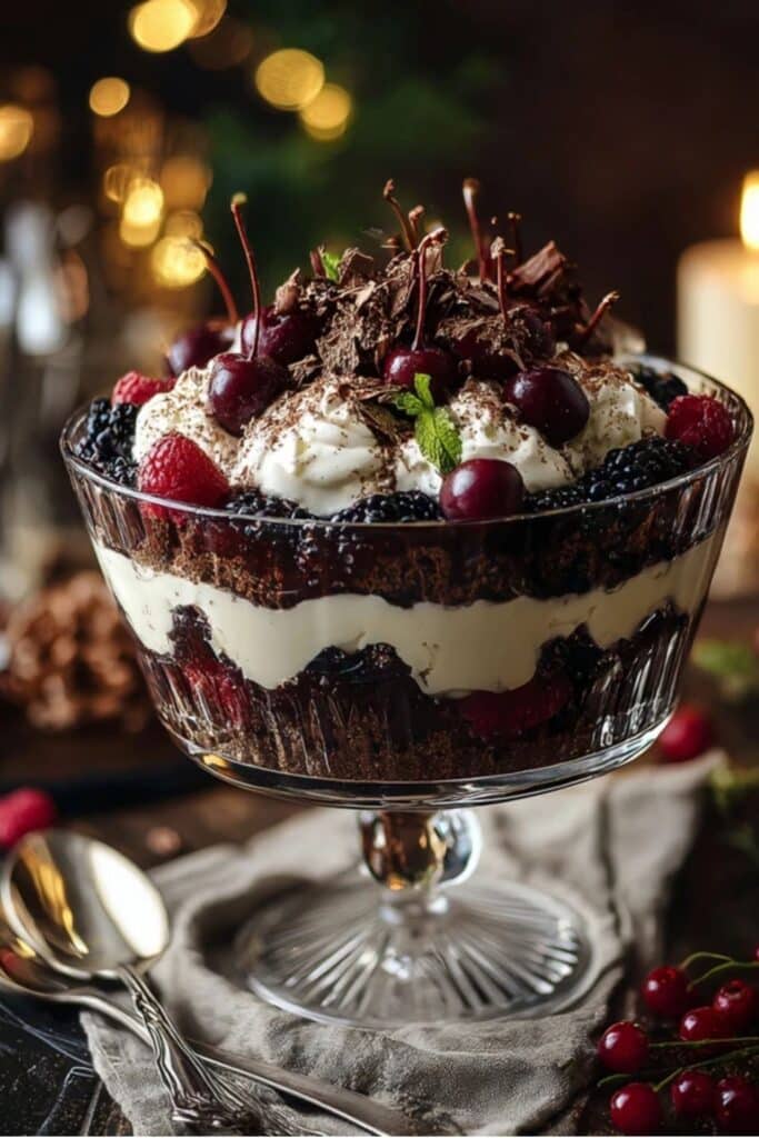 Festive Black Forest Trifle Dessert – 7 Irresistible Reasons to Make It ...